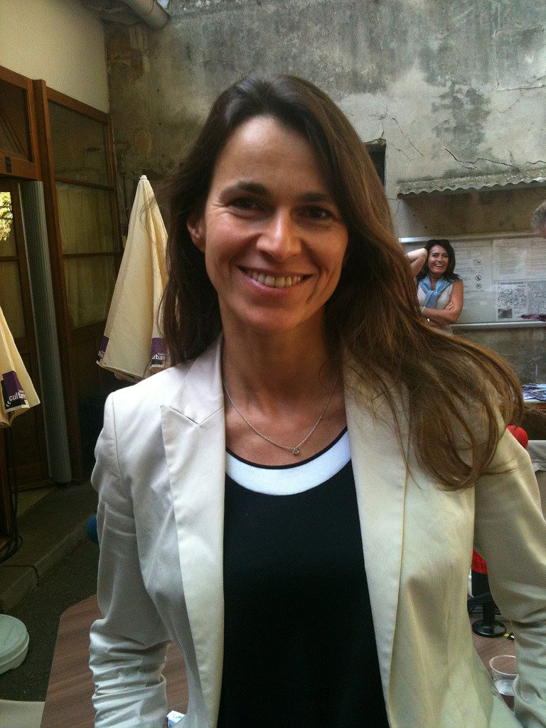 En direct d'Avignon : Aurélie Filippetti, ministre de la Culture et de ...