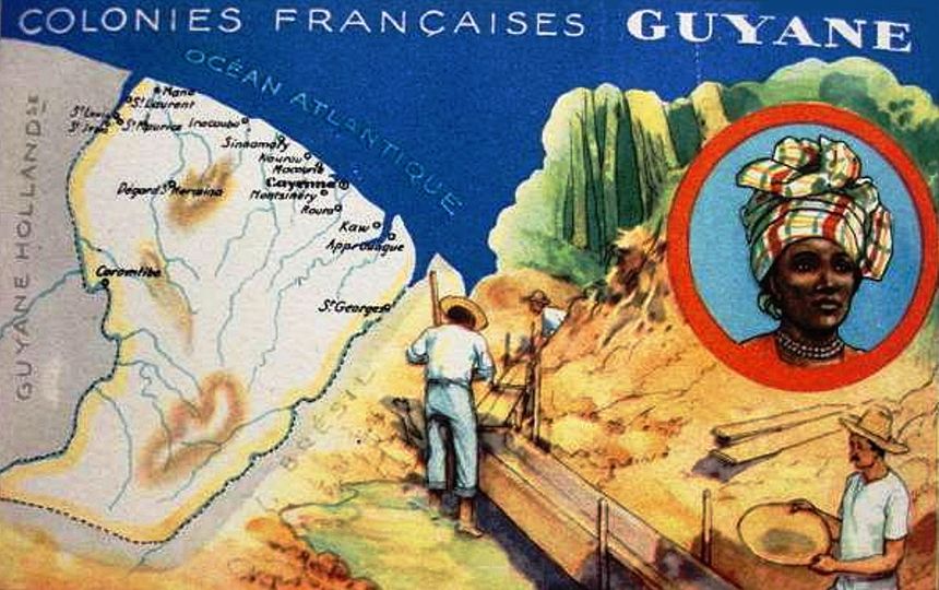 La Guyane, une frontière française