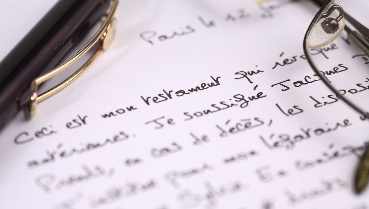 Le testament olographe