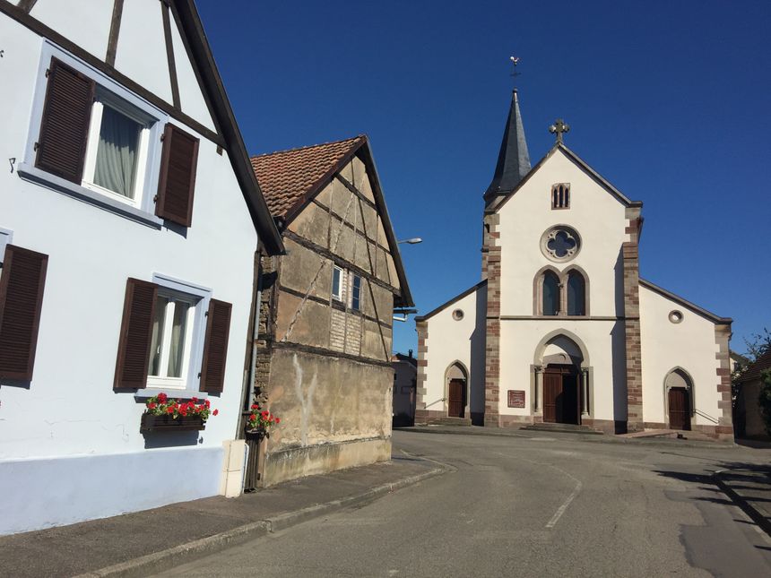 Le plus beau village: Gerstheim, pêche et modernité