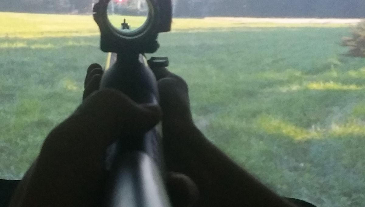 à la chasse avec un simulateur de tir dernière génération à la chasse avec un simulateur de tir dernière génération
