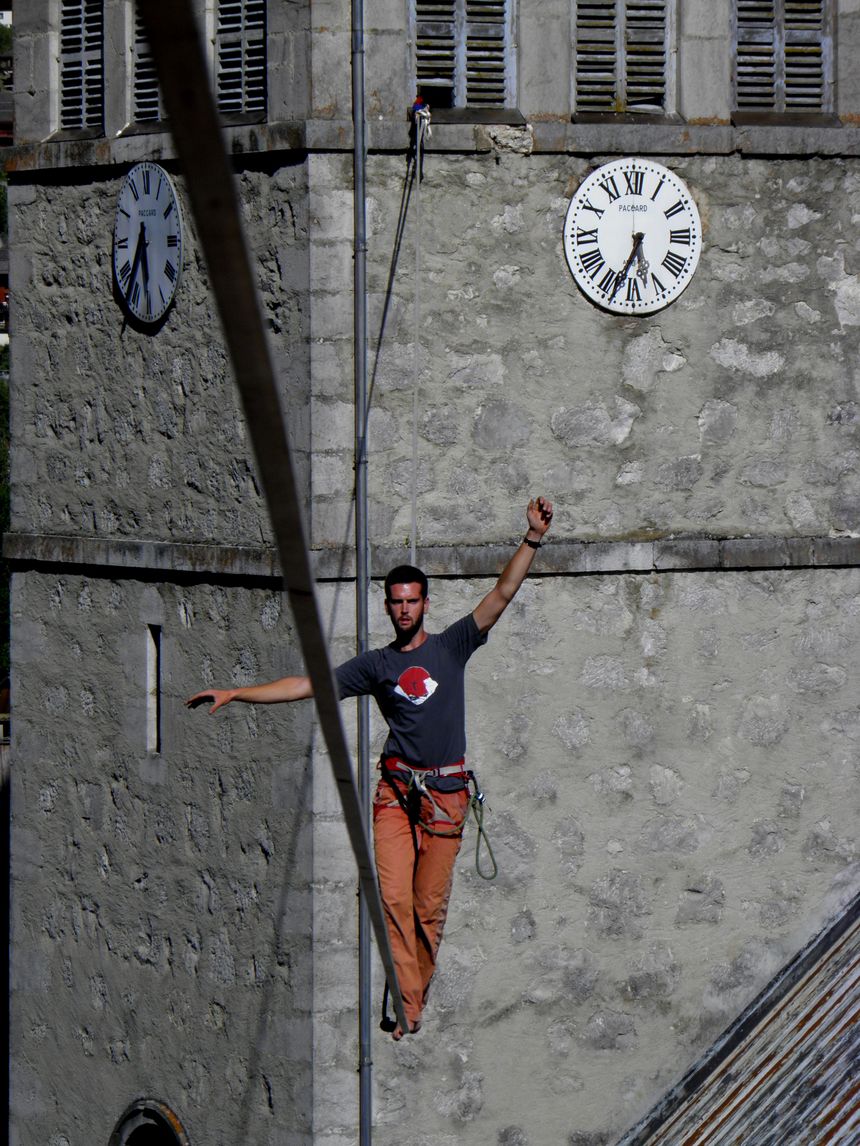 Nathan Paulin, funambule des temps modernes