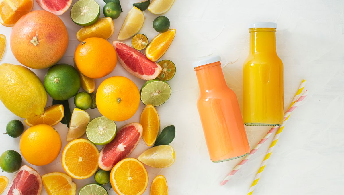 Un jus de fruit maison