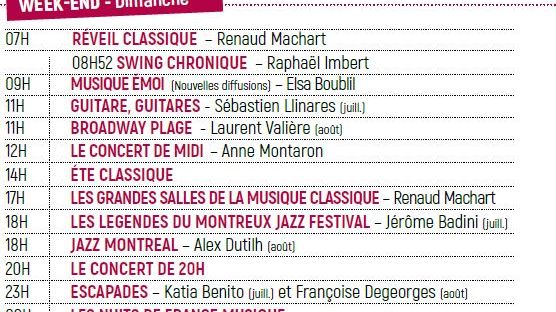 C'est l'été sur France Musique - Concerts, émissions, festivals...