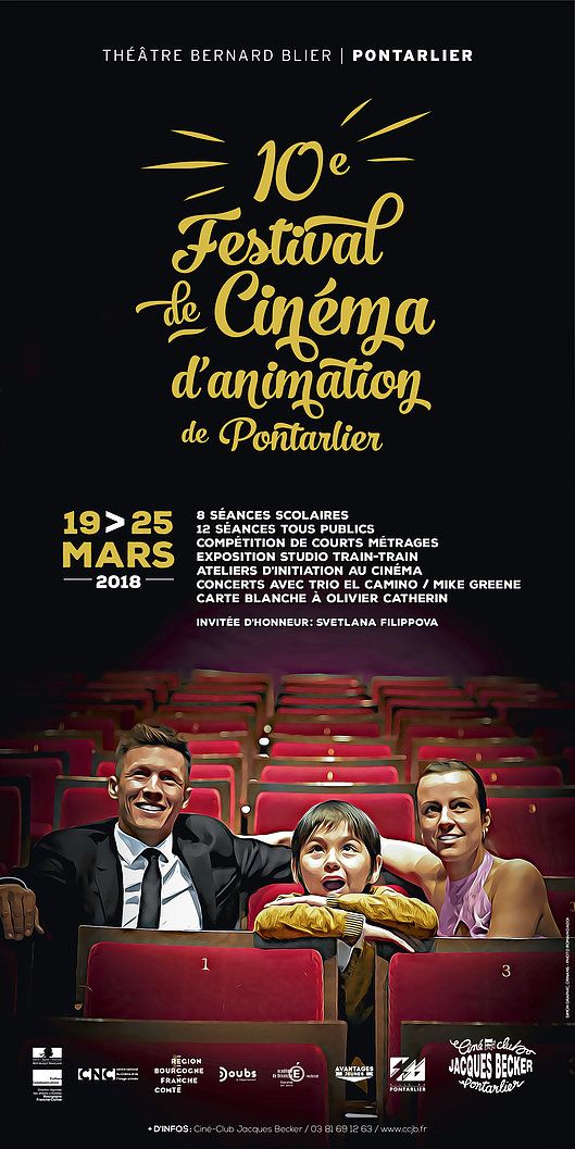 Patrick Colle Président du Ciné Club Jacques Becker de Pontarlier