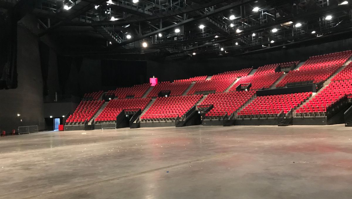 Le pole technique du Zénith d'Amiens