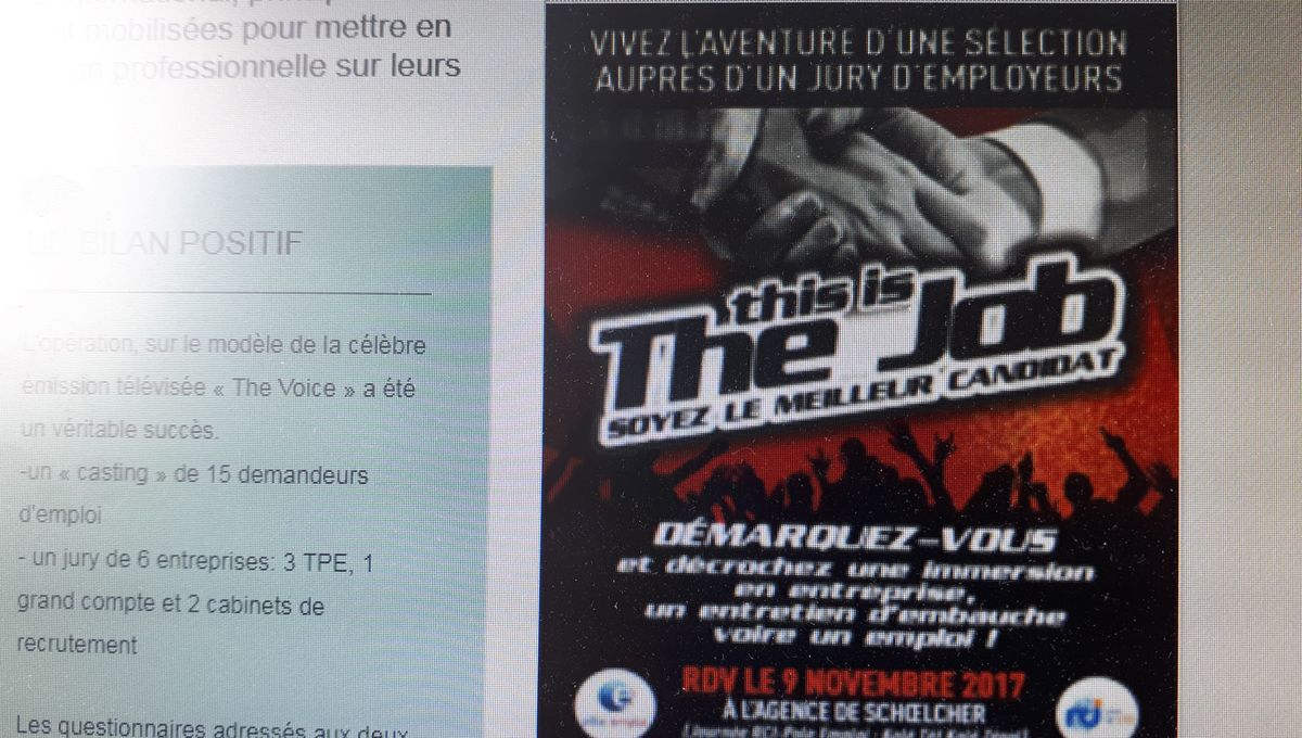 “This is the Job” : quand Pôle emploi imite The Voice pour recruter des ...