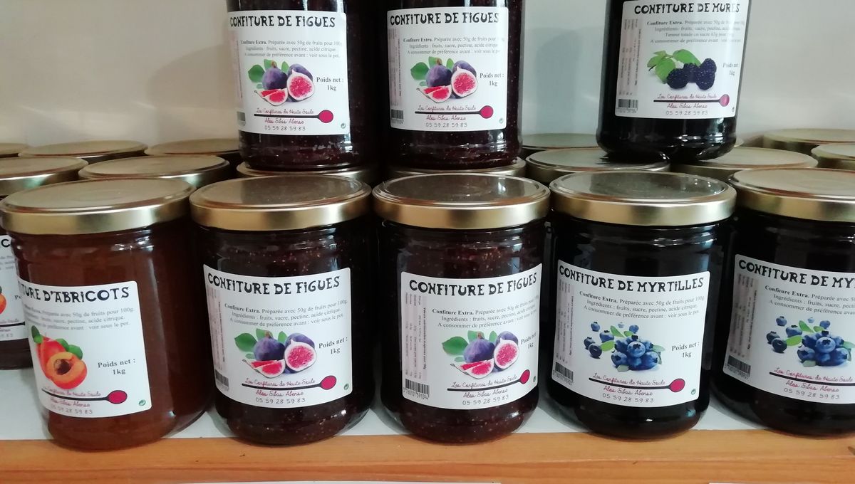 Les confitures "à l'ancienne", plus de 30 variétés