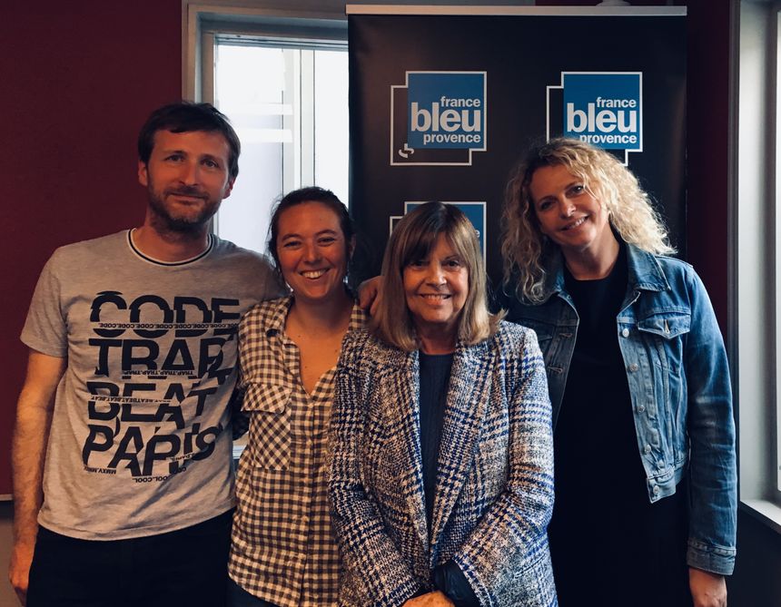 Avec Chantal Goya, Marion Ravel et Nicolas de Lavergne
