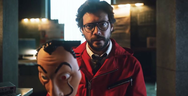 La Casa De Papel Le Professeur Prend La Parole Dans Un Nouveau Teaser