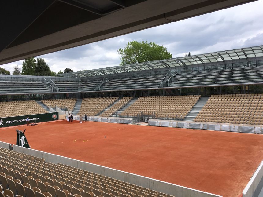 Roland Garros, le court Simonne Mathieu et les nouvelles serres d'Auteuil