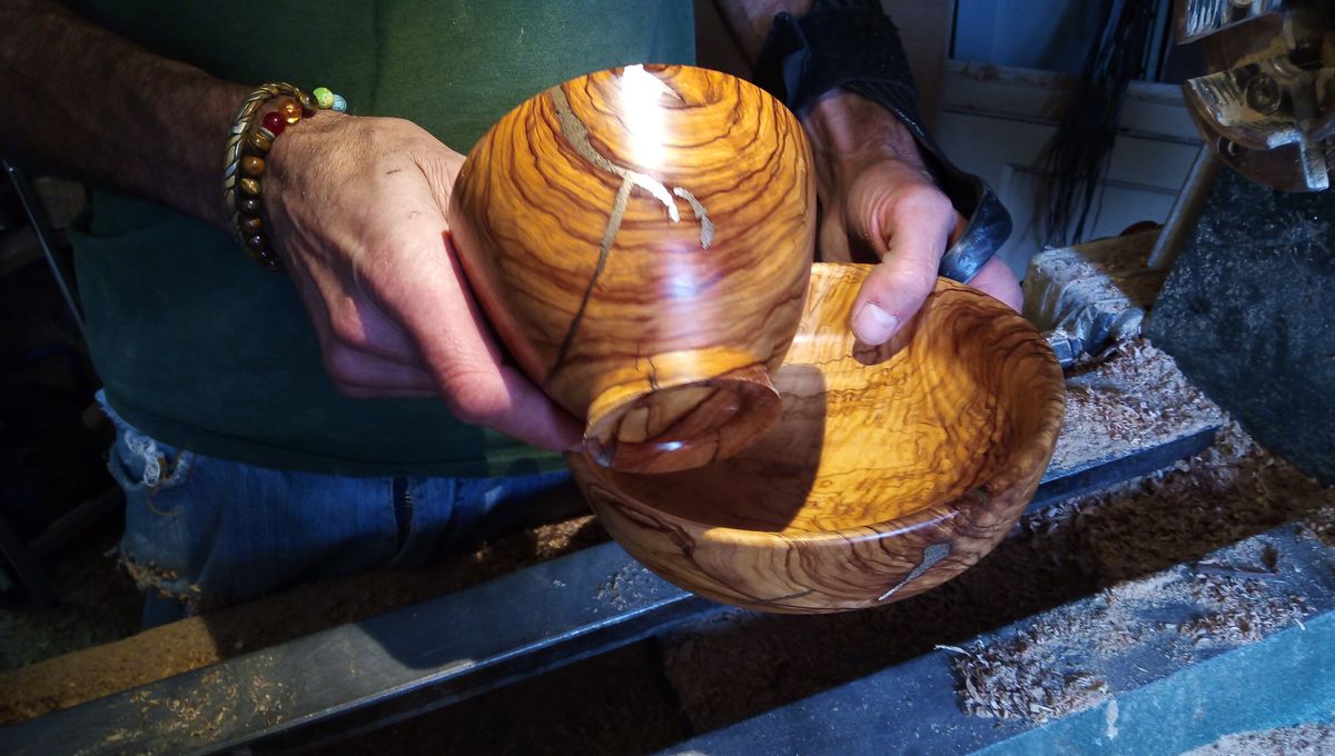 David Chouffy tourneur sur bois à Sault