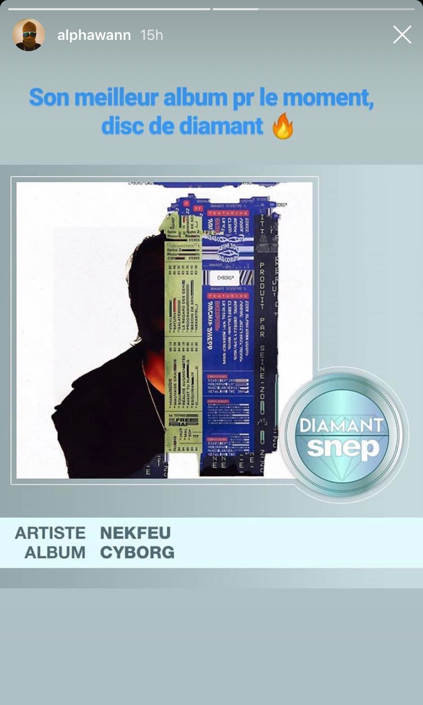Alpha Wann révèle le meilleur album de Nekfeu selon lui