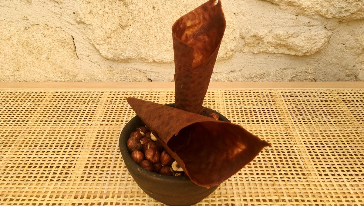 La pâte à cornet croustillant