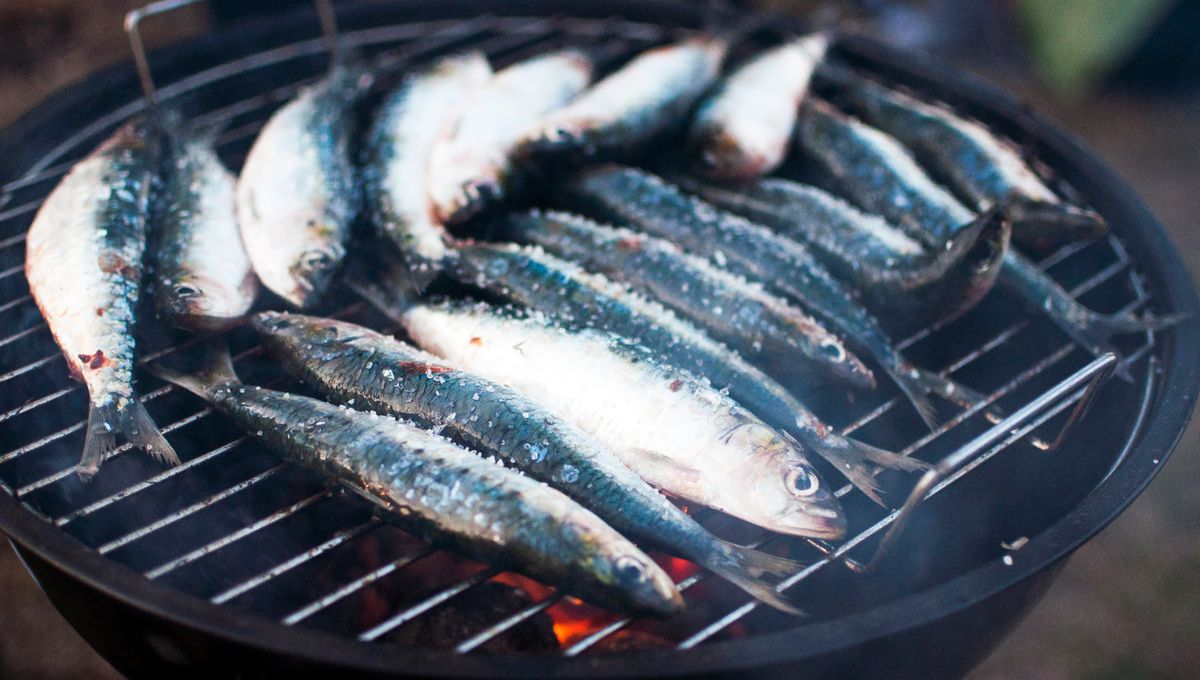 Les poissons au barbecue