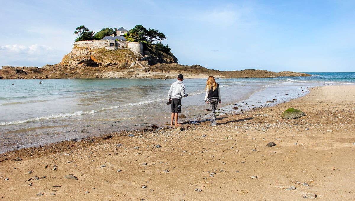 Espace naturel : L'anse Duguesclin à Saint-Coulomb (35)