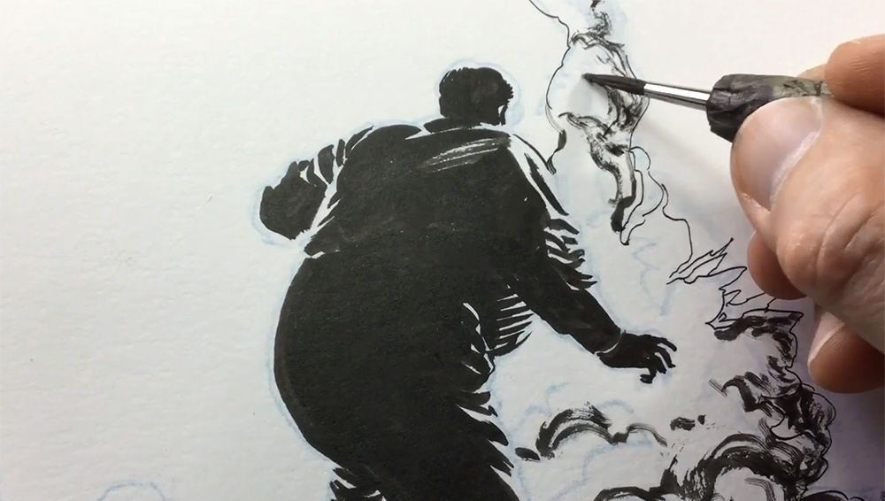 Denis Rodier : Comment dessiner "La Bombe"