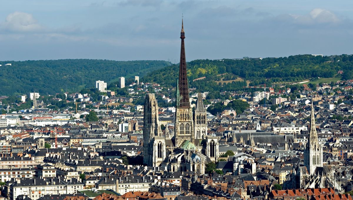 Rouen capitale de la Normandie