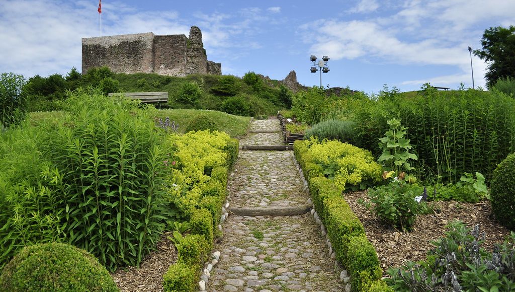 Epinal : le parc du chateau