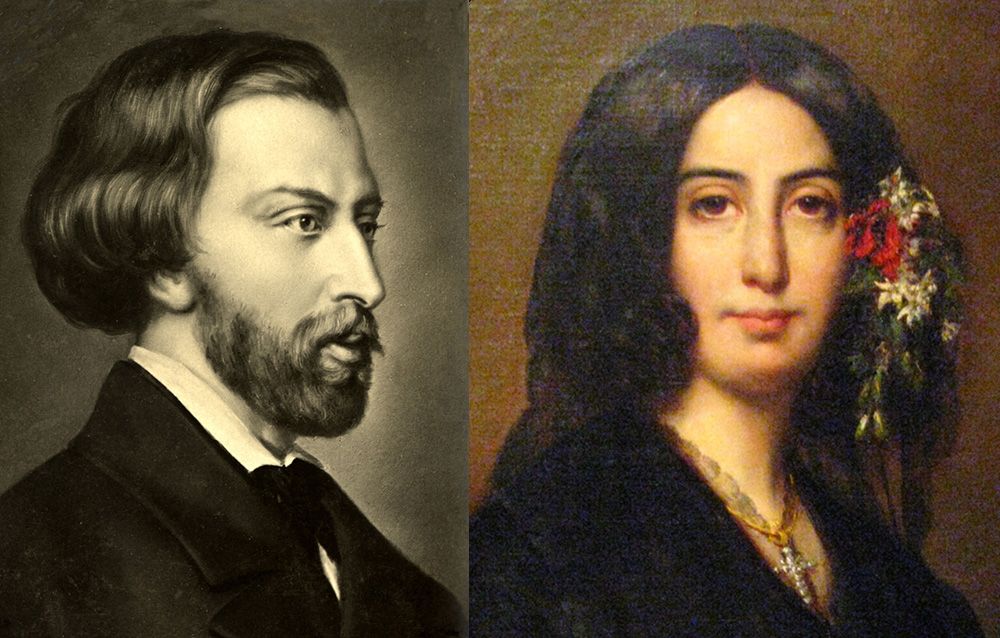 George Sand et Alfred de Musset, une passion à Venise