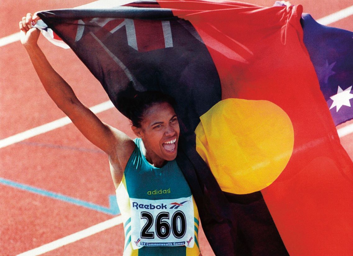 Cathy Freeman, championne aborigène