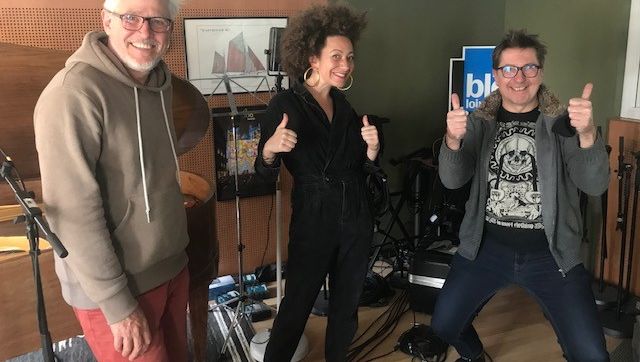 La chanteuse pop soul nantaise Audrey