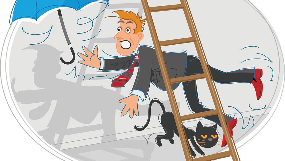 Vendredi 13, chat noir, passer sous une échelle... : d'où viennent nos ...