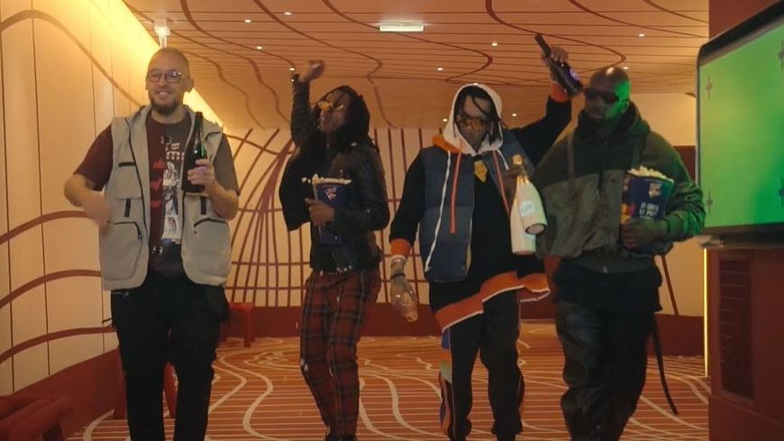 Dirty Swift, Davassy et Chich braquent un cinéma dans le clip ...