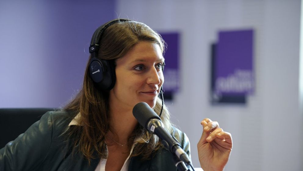 Adèle Van Reeth, Chemins faisant : "En studio je suis avec l'invité ...